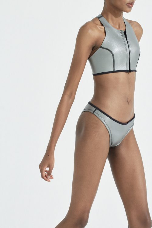 Neoprene bikini - Margo - Silver - NOW THEN Neoprene bikini - Margo - Silver - NOW THEN